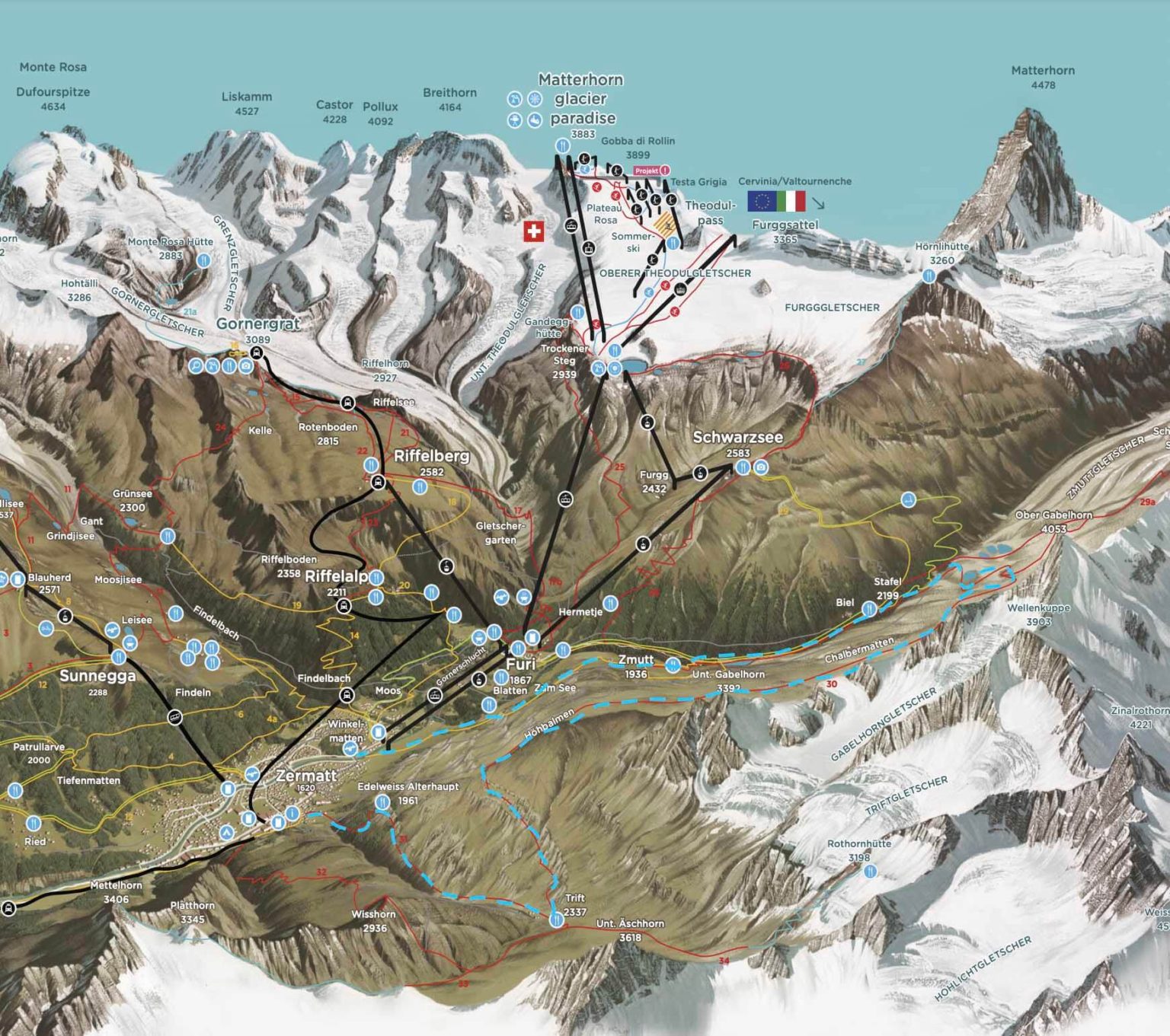 Edelweissweg Trail in Zermatt, Switzerland (All You Need to Know)