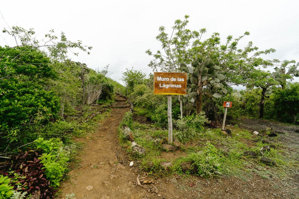 Wall of Tears in Isabela, Galapagos: Bicycle Ride
