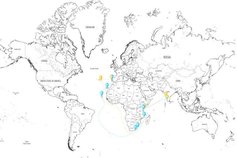 The Route of: Vasco da Gama - History, Maps & Exploration